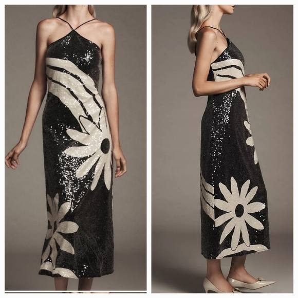 FARM Rio | Dresses | Farm Rio Sequin Maxidress | Poshmark